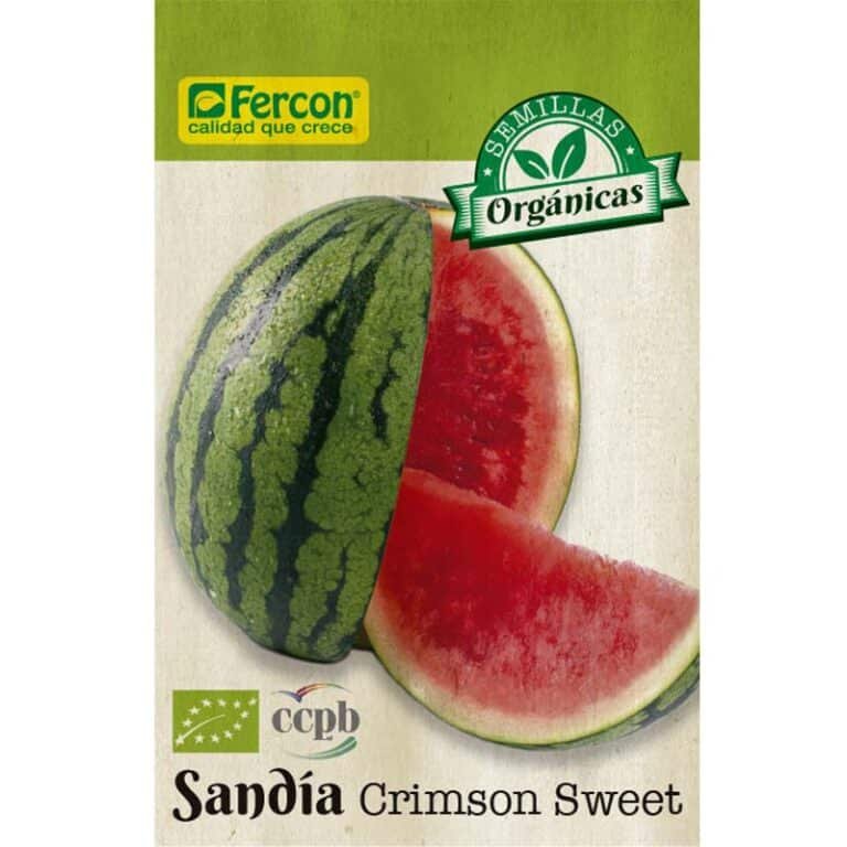 Semillas De Sandia Crimson Sweet Bio - My Garden